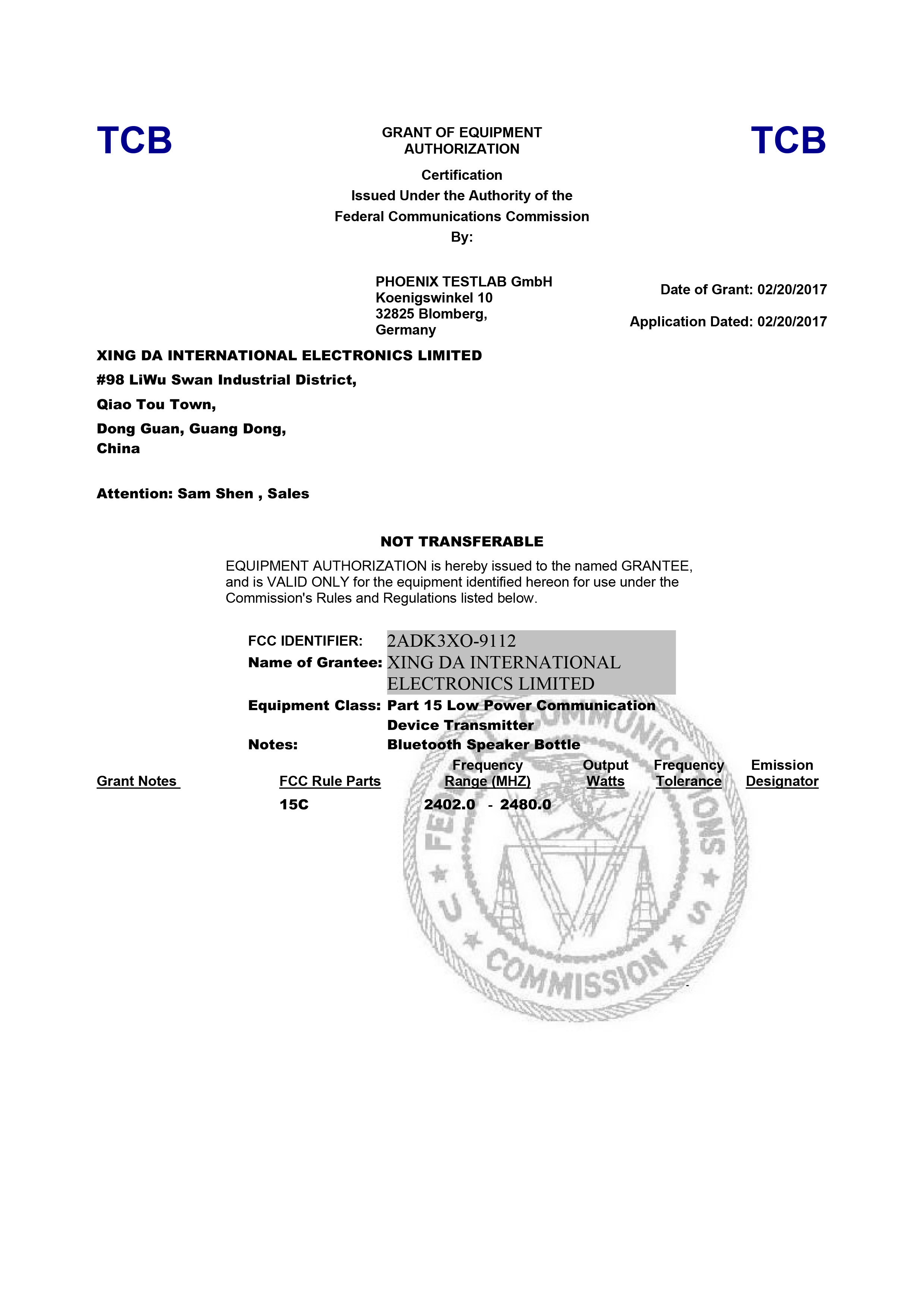 Driver 防水藍牙喇叭｜三重認證 FCC、NCC、BSMI 檢驗合格 | flyingV